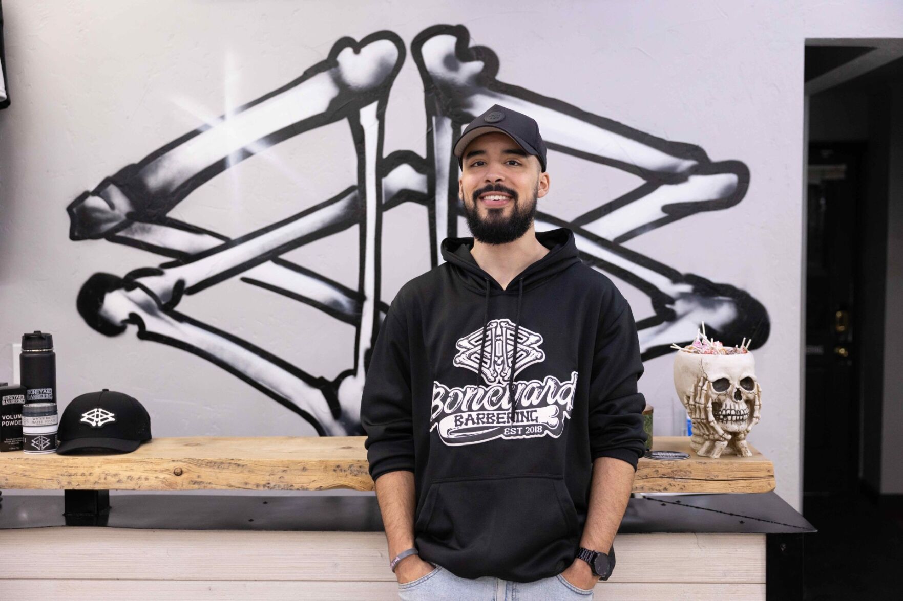 Boneyard barbering store
