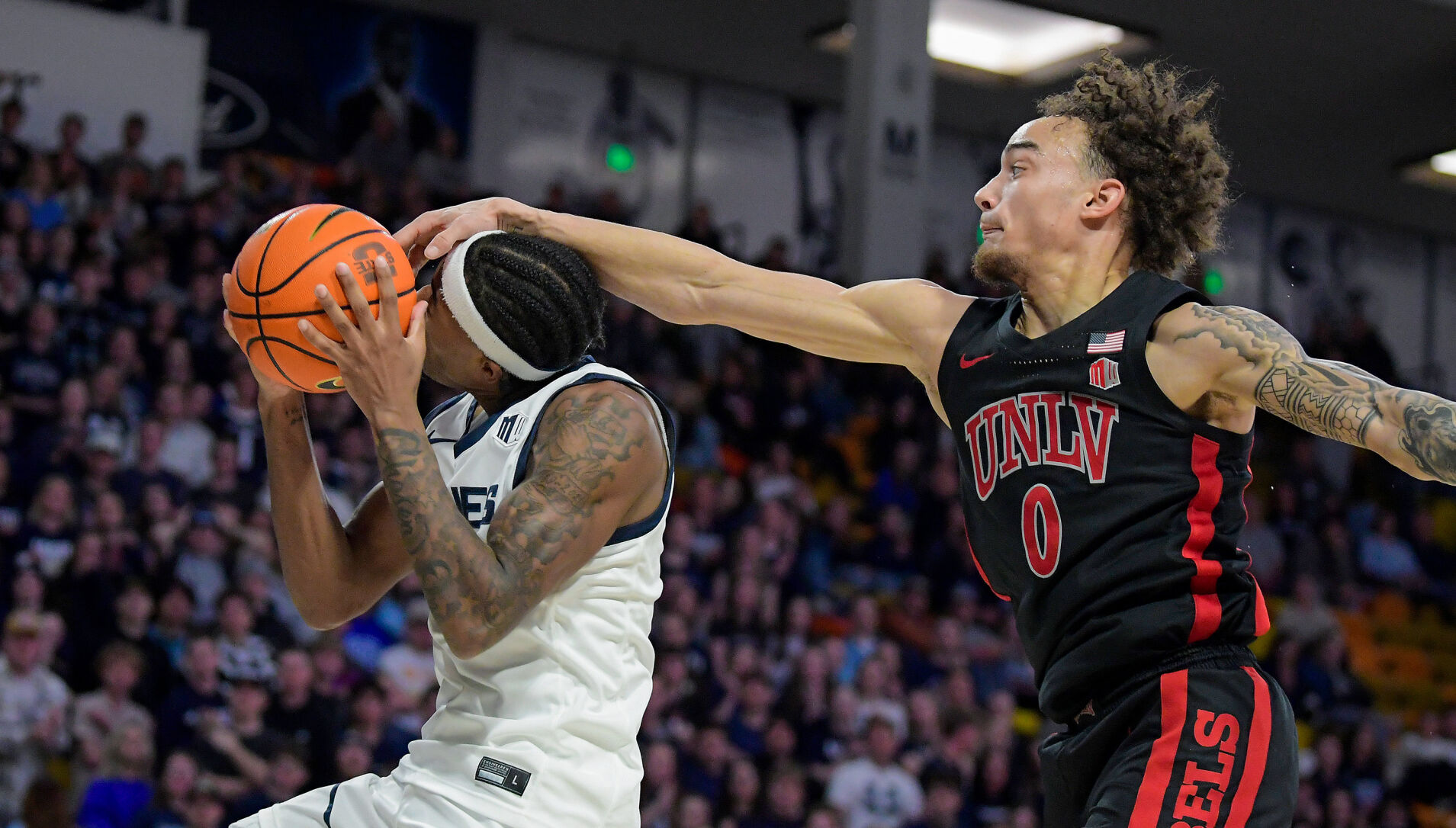 Photo Gallery: UNLV-Utah State Basketball | Multimedia | hjnews.com