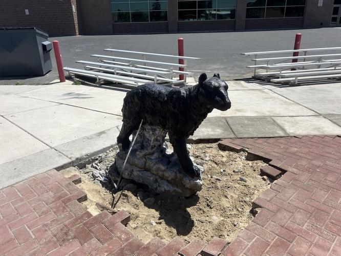 Bear River High School’s beloved bear sculpture begins journey to ...