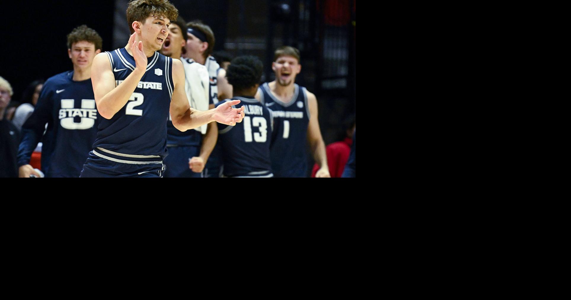 USU men’s basketball: Aggies stun Aztecs, Anderson hits game-winning 3 ...