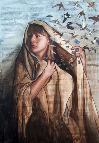 Collage is Michelle Larsen's way of expressing herself | Arts ...
