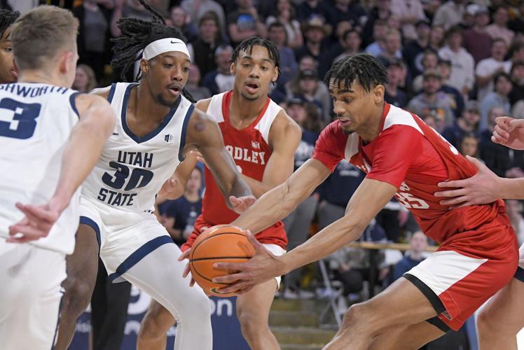 Photo Gallery: Bradley-Utah State Basketball | Multimedia | hjnews.com