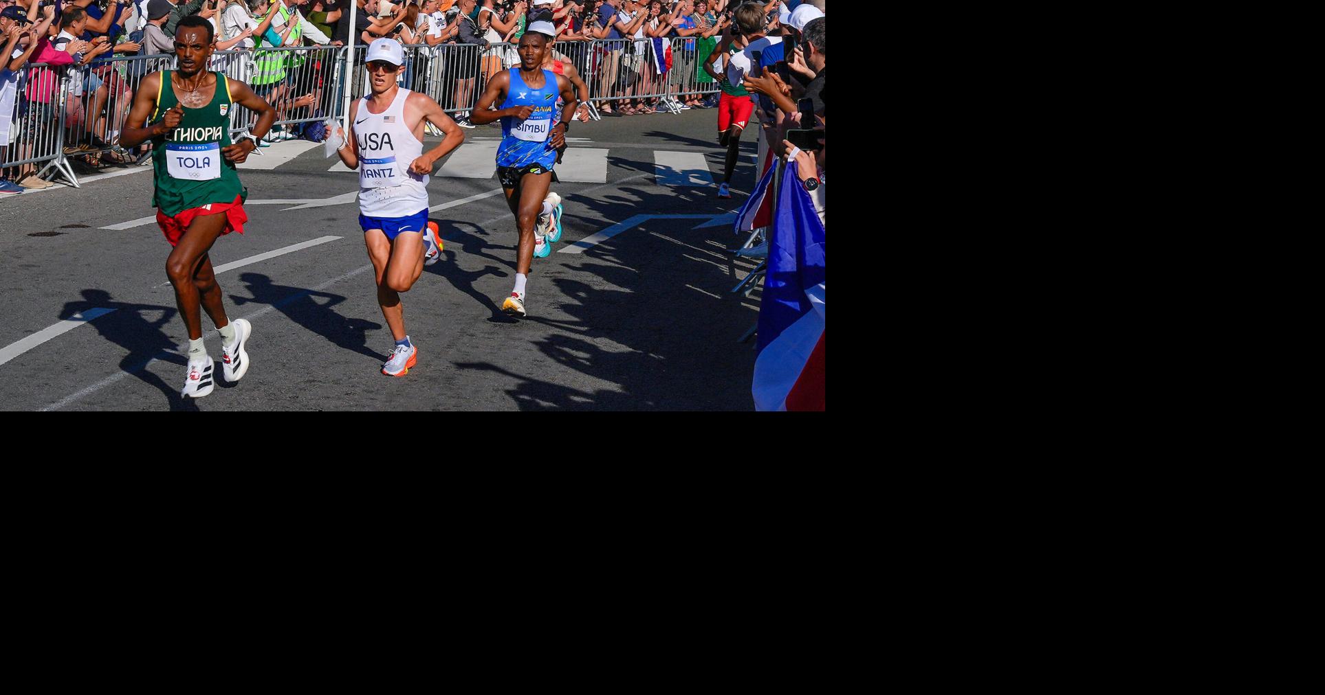 Olympics: Cache Valley native Conner Mantz finishes 8th in marathon ...