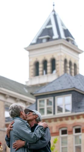 Kiss after kiss: True Aggie tradition going strong with Block 'A ...