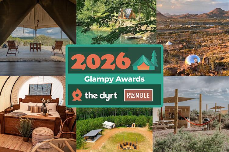 The Dyrt Announces The 2026 Glampy Awards Presented by Ramble | State ...