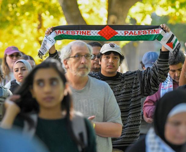 Photo Gallery: Stand with Palestine Walk | Multimedia | hjnews.com