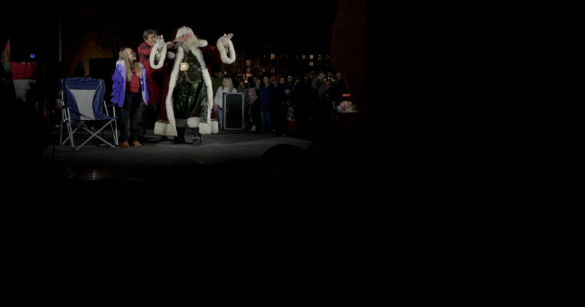 Logan kicks off Christmas season with magical Center Street Holiday ...
