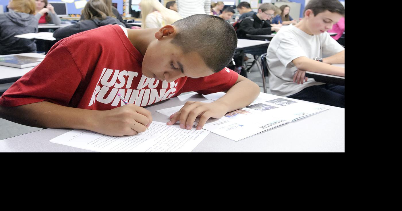 Mount Logan Middle School students explore college application process ...