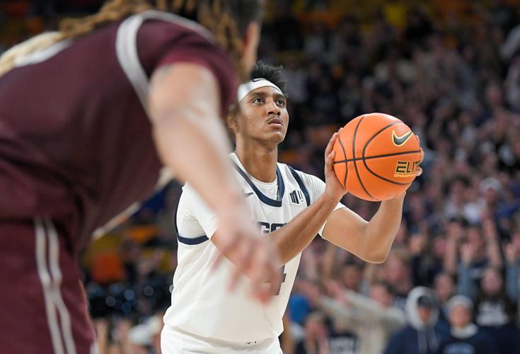 USU men’s basketball: Aggies didn’t reach 100, but came close in latest ...