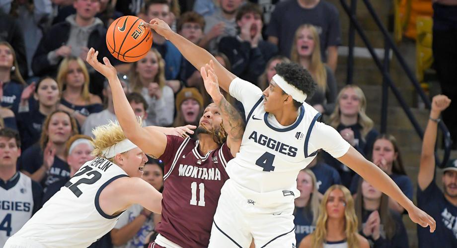 USU men’s basketball: Aggies beat Grizzlies, stay undefeated | USU ...