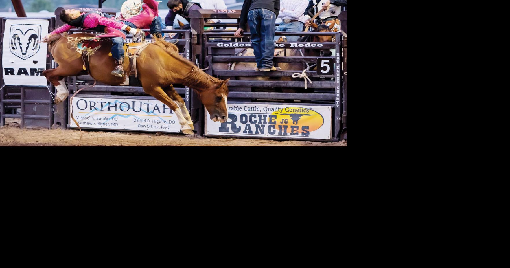 Local cowboy Bennett shines at Golden Spike Rodeo | Tremonton Leader ...