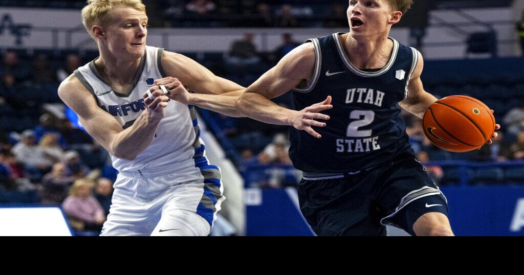 USU men’s basketball: Funk came up big for Aggies in road win | USU ...
