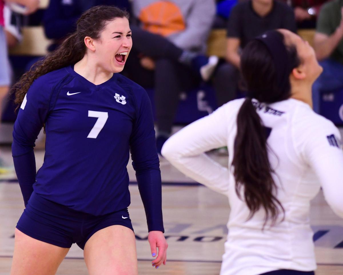 Aggies dig Gleason: Senior libero having another great season | Logan ...