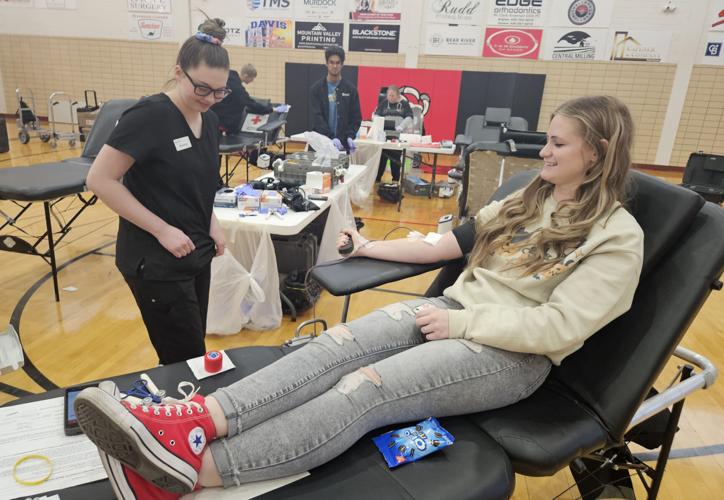 Rivals with a cause: Local high schools compete in annual blood drive ...