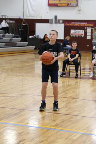 Sawyer Beutler takes first place at Hoop Shoot | News | hjnews.com