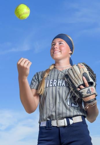 Prep softball: Riverhawk freshman Brielle Gardiner sparkled in circle ...