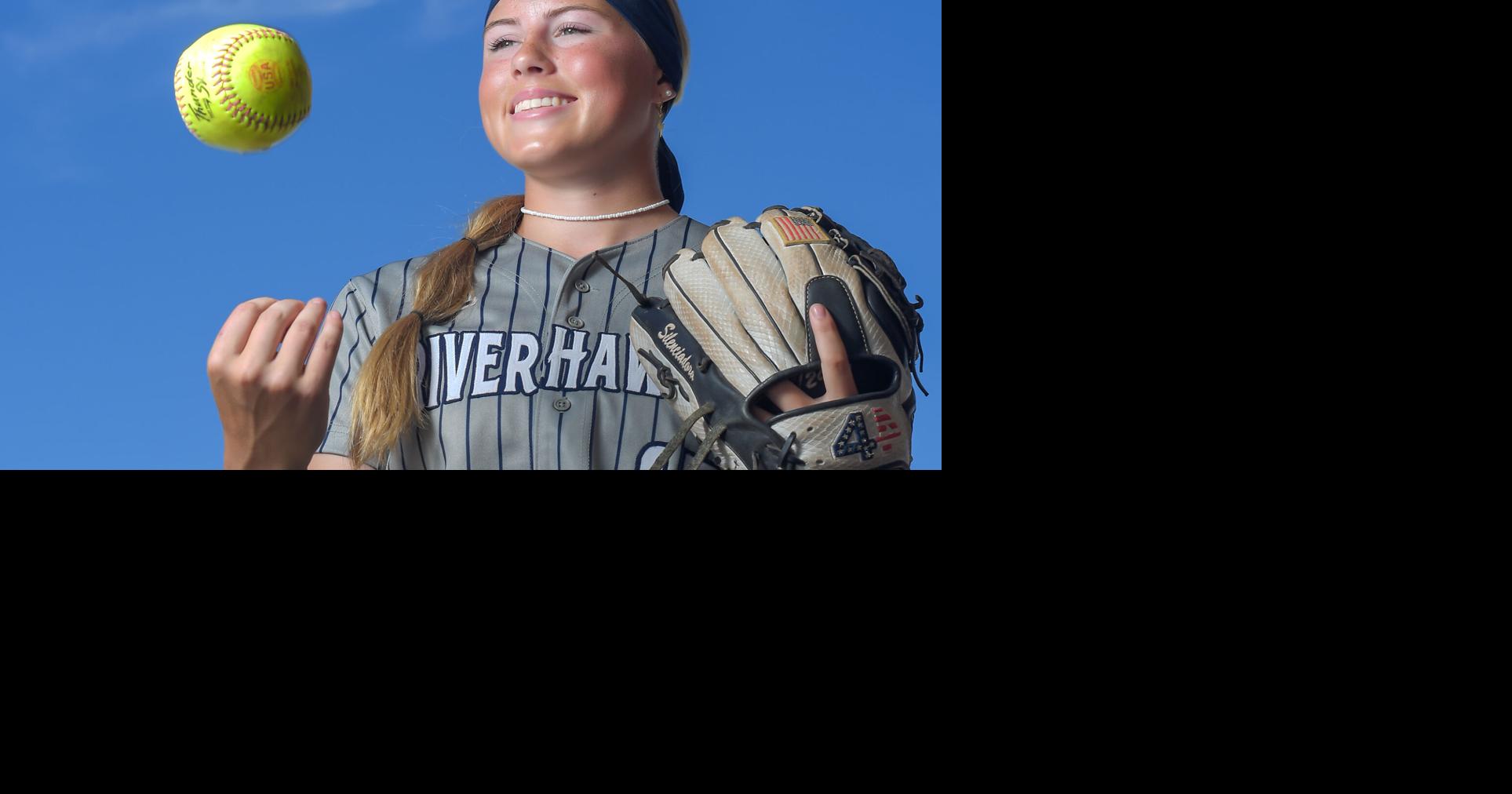 Prep softball: Riverhawk freshman Brielle Gardiner sparkled in circle ...