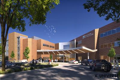 Infrastructure work begins for new, four-story medical tower at Logan ...