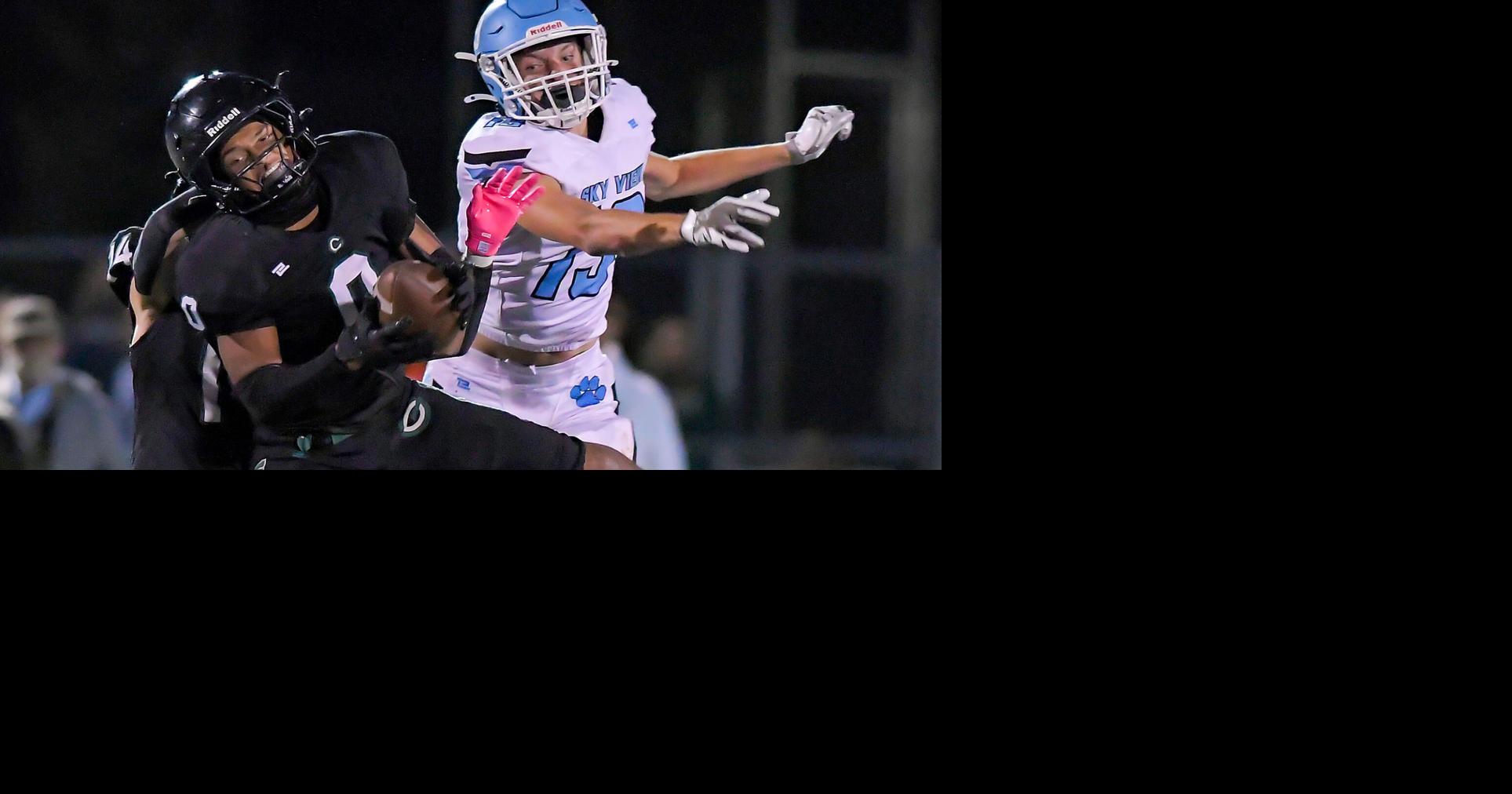 Prep football: Wolves join crowd in second after edging Bobcats ...