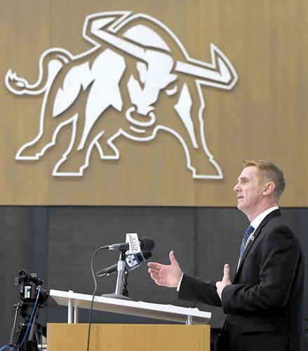 Anderson formally introduced as Aggie head football coach | USU Sports ...