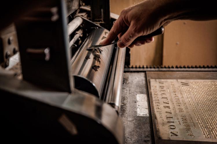Solemnly published: Provo printmaker recreates historically-accurate ...
