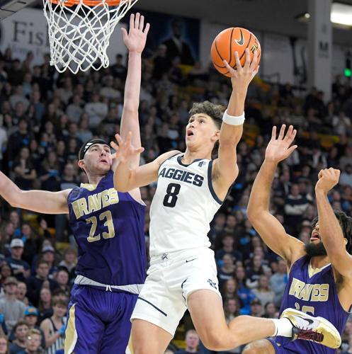 USU men’s basketball: Many positives from season opener | USU Sports ...