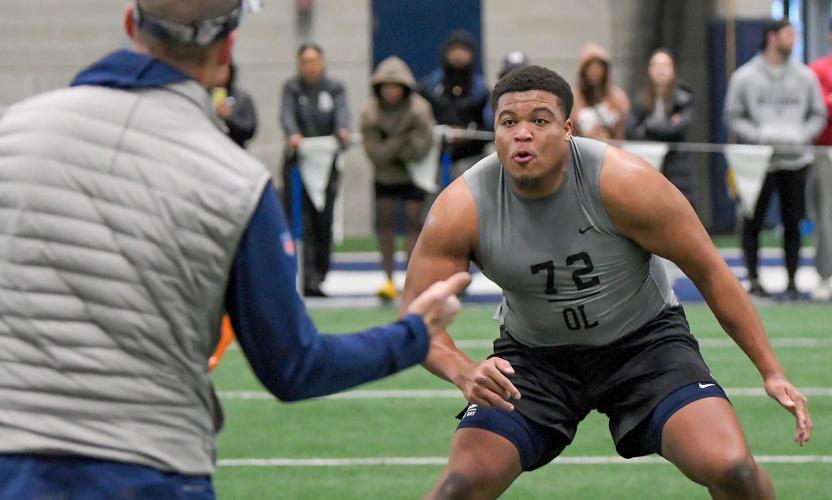 USU football: Nine former Aggies showcase skills at annual Pro Day ...