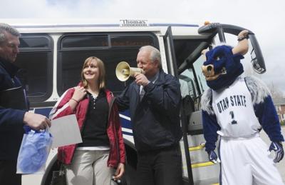 USU celebrates record ridership for Aggie Shuttle | News | hjnews.com