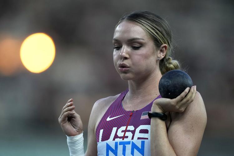 Former USU great Hawkins shines in heptathlon at world championships ...