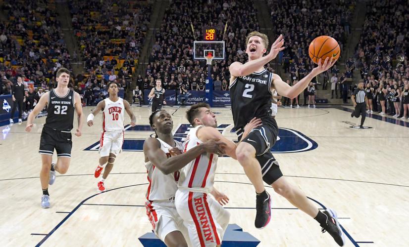 USU men’s basketball: Team effort added up to an Aggie W | USU Sports ...