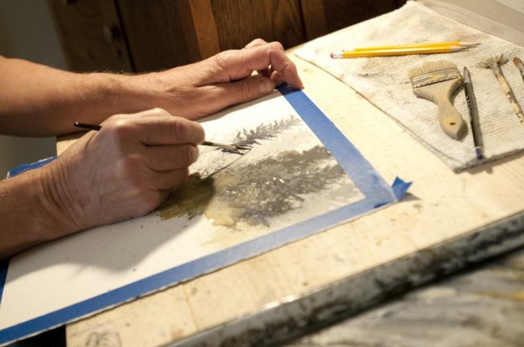 Artist Ernie Verdine paints every day | Arts Entertainment | hjnews.com