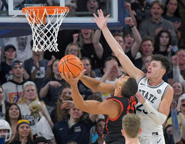 USU men's basketball: Funk has been good fit in only year as an Aggie ...