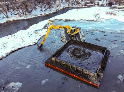 Sediment removal at Second Dam well underway | Local News | hjnews.com