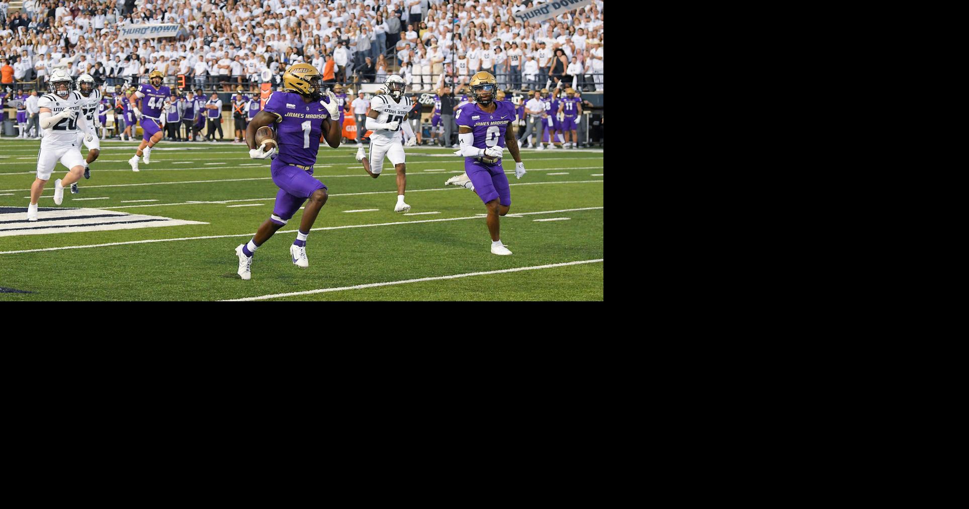 USU football: USU nearly overcomes terrible start in wild loss to JMU ...