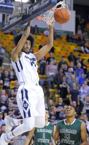 Photo Gallery: Utah State-Adams State Basketball | Multimedia | hjnews.com