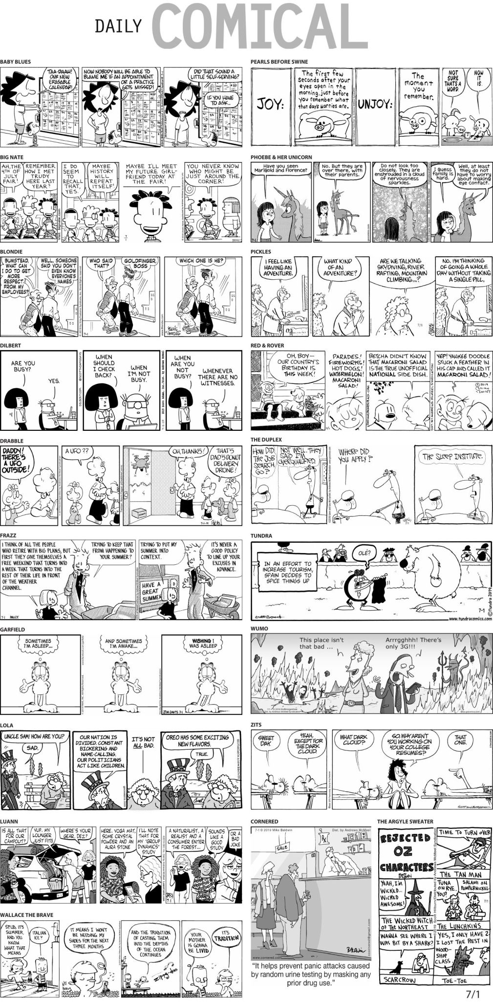 Monday comics July 1, 2019 | Comics | hjnews.com