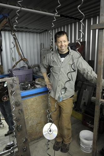 Trash into treasure: Jeff Keller makes art from cast-offs | Arts ...