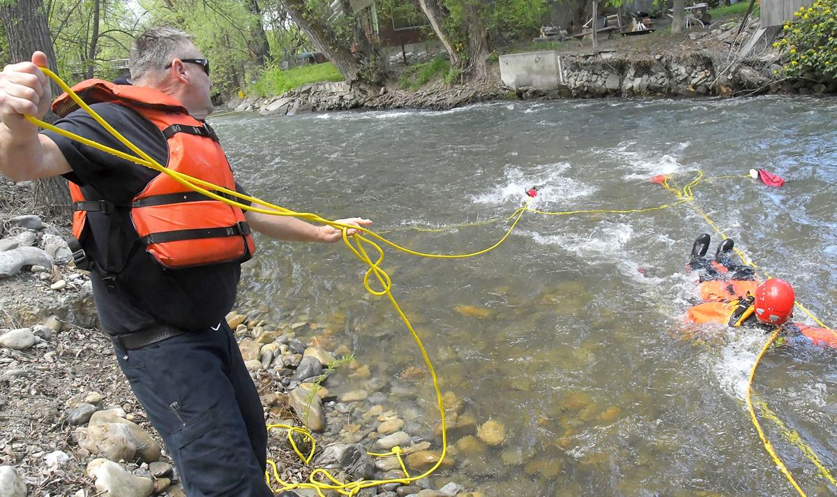 Local firefighters train for swiftwater rescue | Accidents & Disaster ...