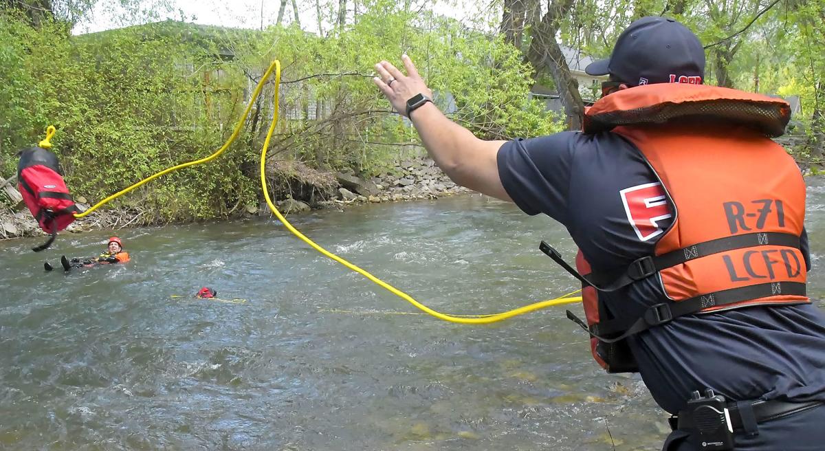 Local firefighters train for swiftwater rescue | Accidents & Disaster ...