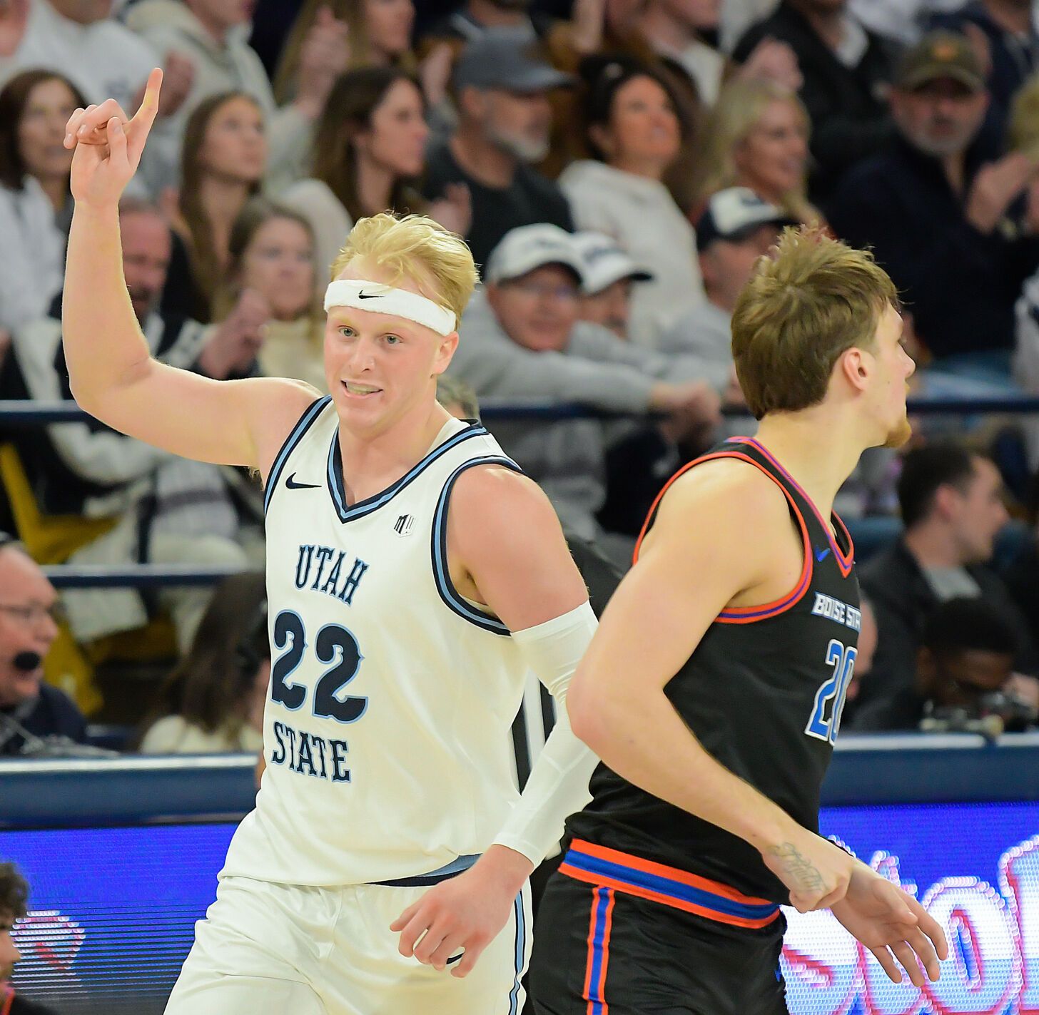 Photo Gallery: Boise State-Utah State Basketball | Multimedia | hjnews.com