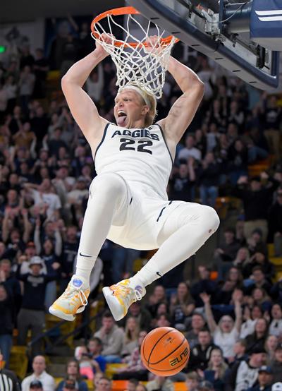 USU men’s basketball: Aggies lead from start to finish, improve to 9-0 ...
