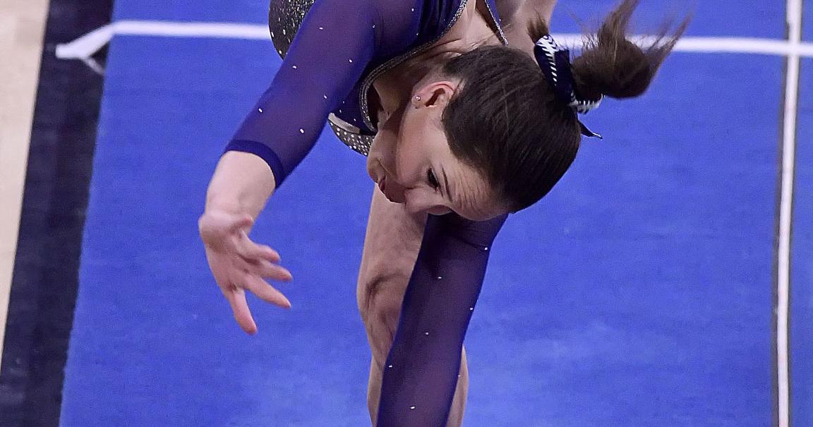 Photo Gallery: USU Gymnastics | Multimedia | hjnews.com