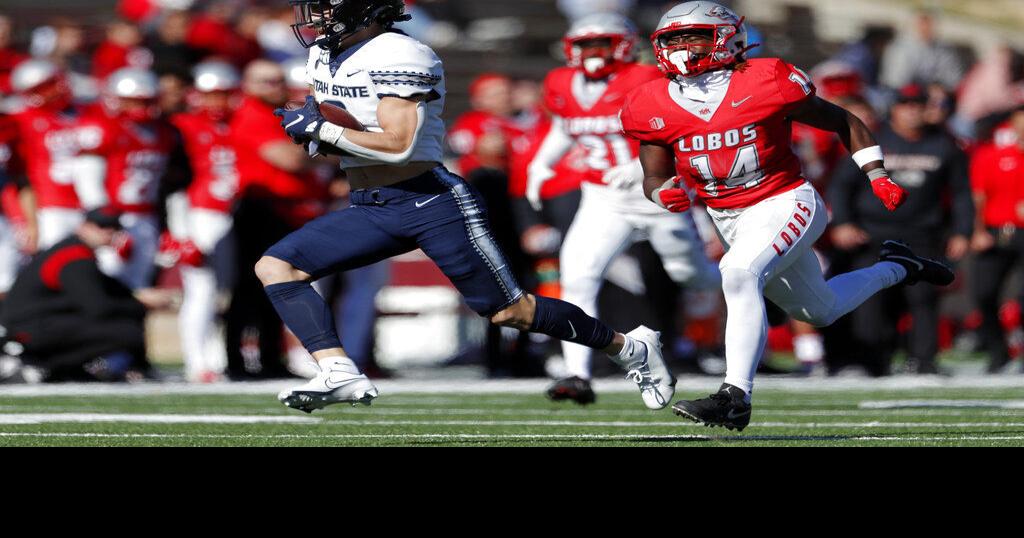 USU football: Aggies made big plays on both sides of the ball against ...