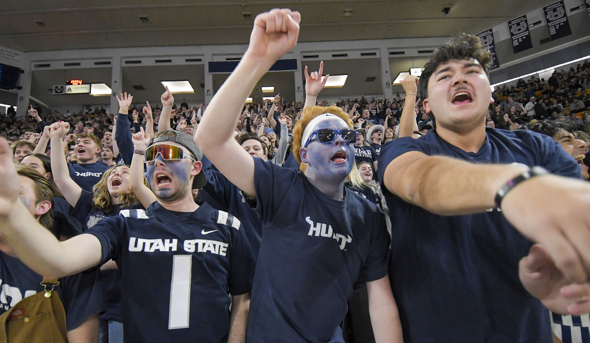 Photo Gallery: Fresno State-Utah State Basketball | Multimedia | hjnews.com