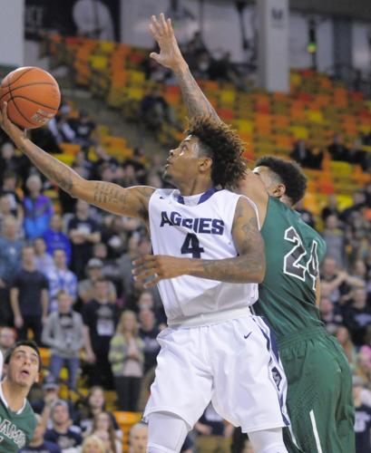 Photo Gallery: Utah State-Adams State Basketball | Multimedia | hjnews.com