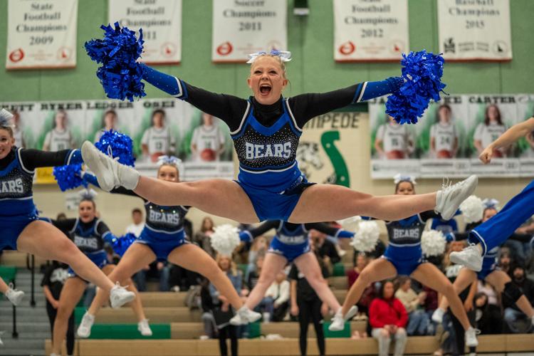 Photos of the Bear Lake cheerleaders at the Stampede Showdown at ...