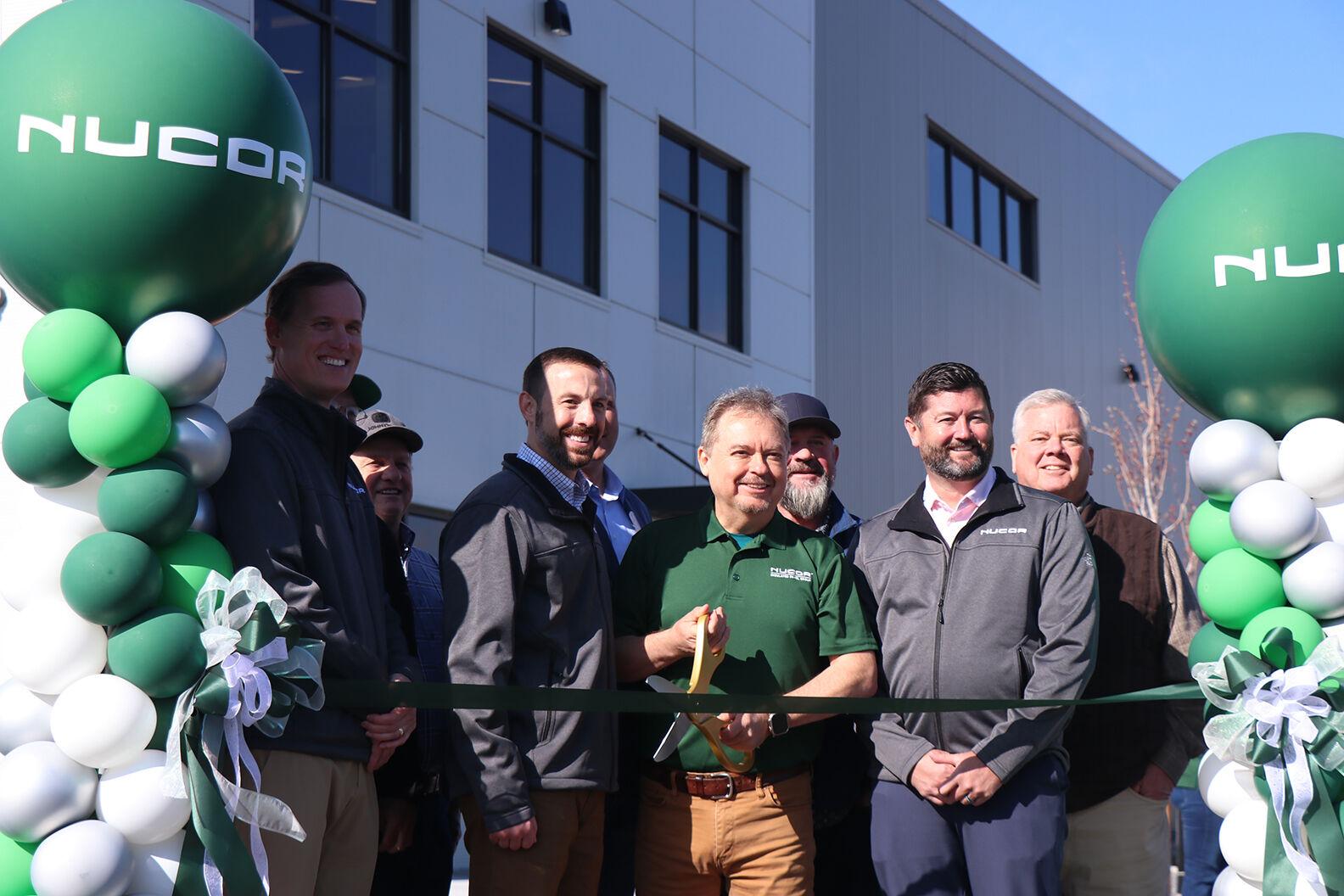 Nucor celebrates new manufacturing facility in Brigham City | Tremonton ...