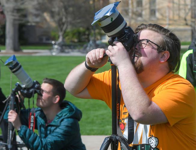 Dozens view solar eclipse at Utah State | Local News | hjnews.com