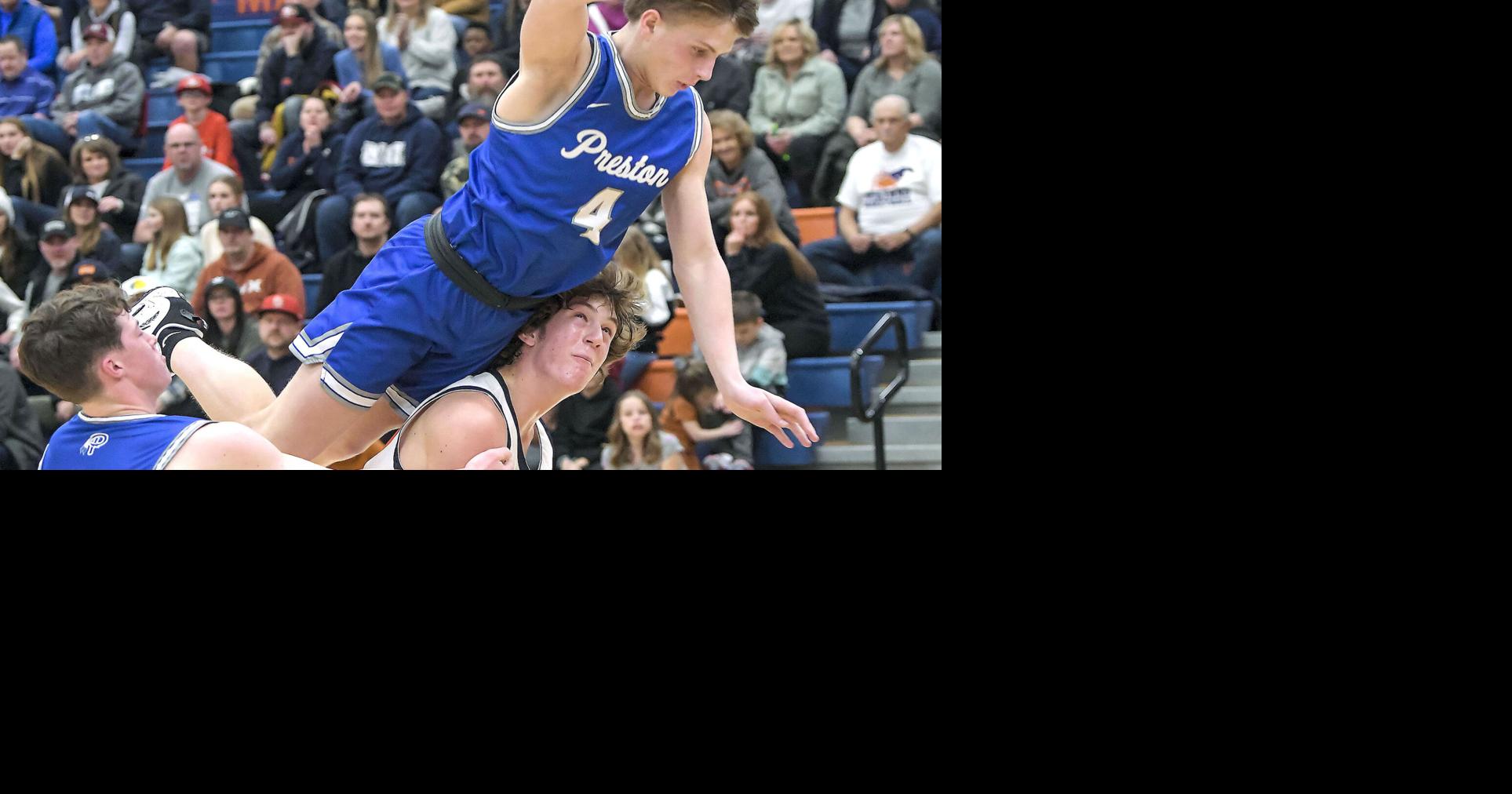 Prep boys basketball: Preston rallies past Mountain Crest, improves to ...