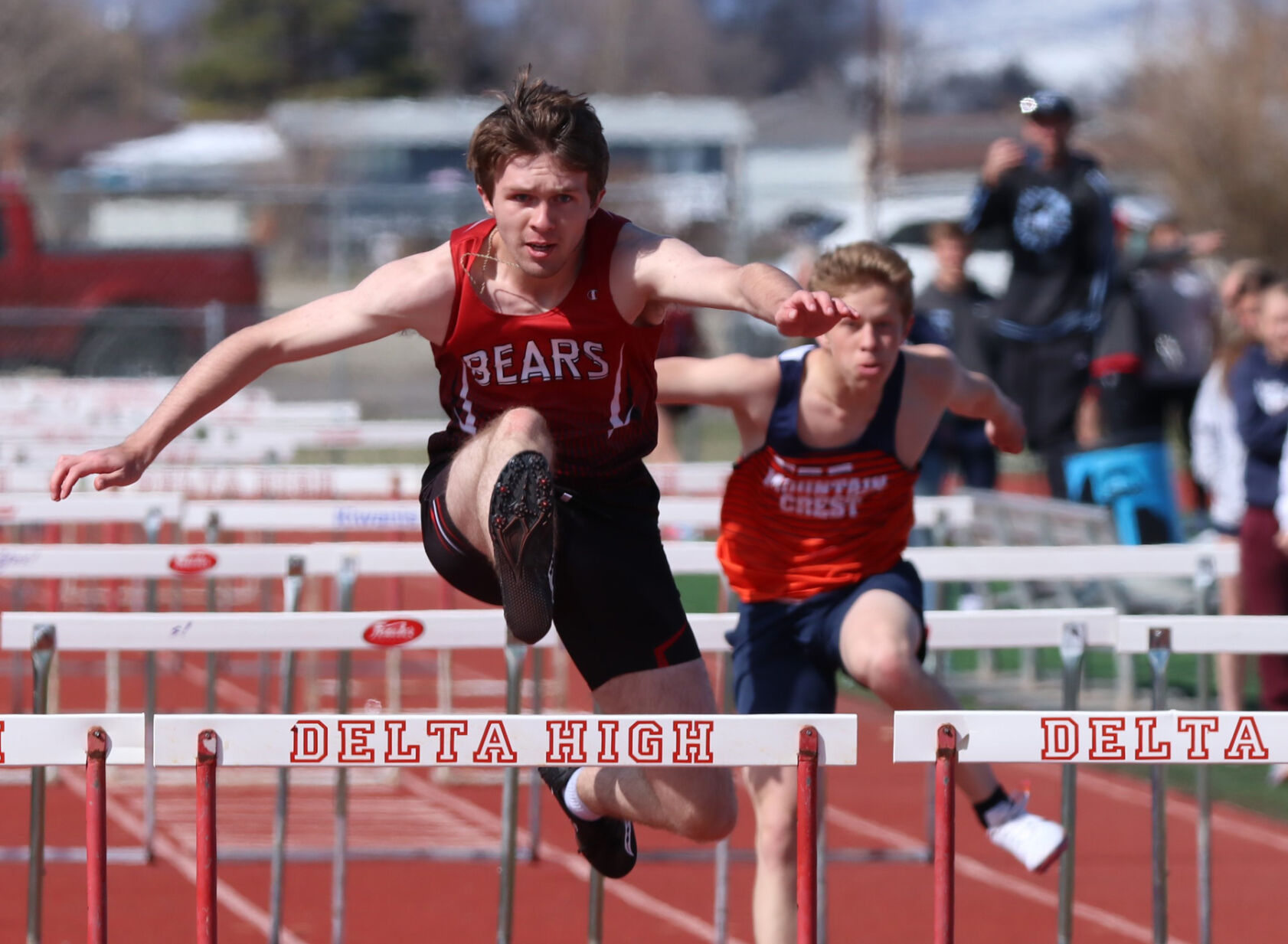 Bear River track and field sprints past Sky View, Mountain Crest ...